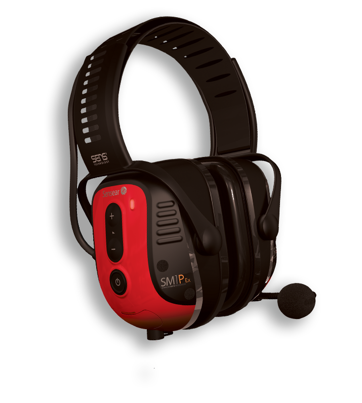 SM1P-Ex: smartMuff Pro Intrinsically Safe ATEX Headset | Sensear