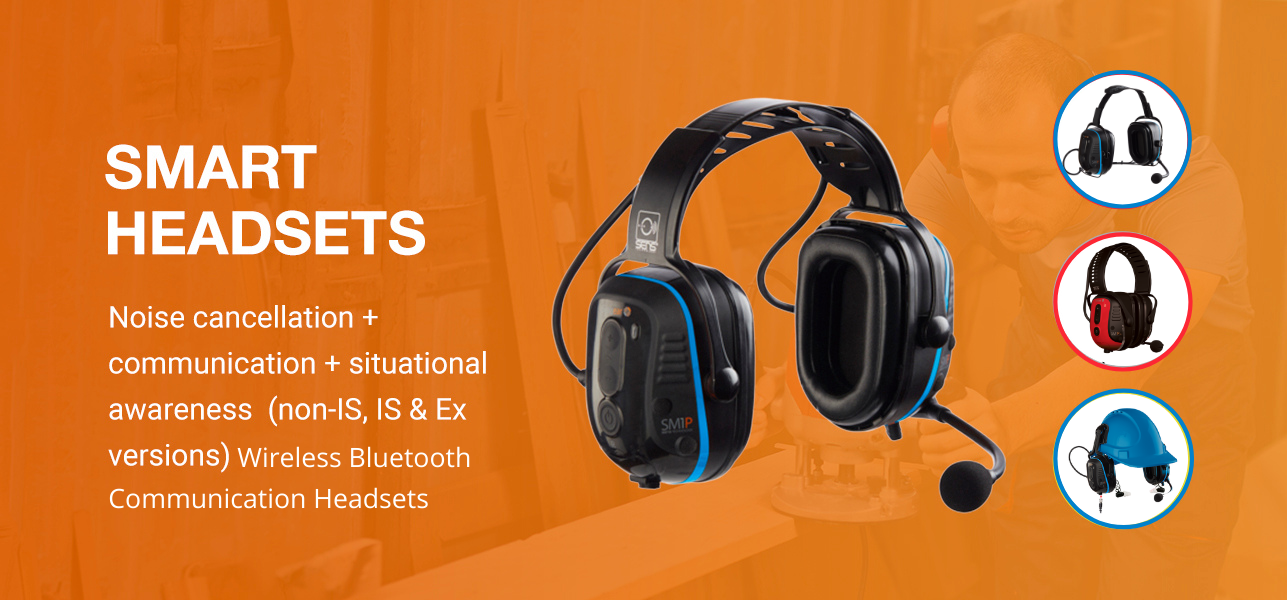 Industrial Two-Way Radio Communication Headsets | Sensear