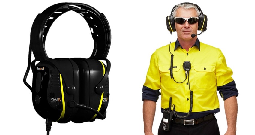 SM1B / SM1B IS Intrinsically Safe Smart Headsets | Sensear